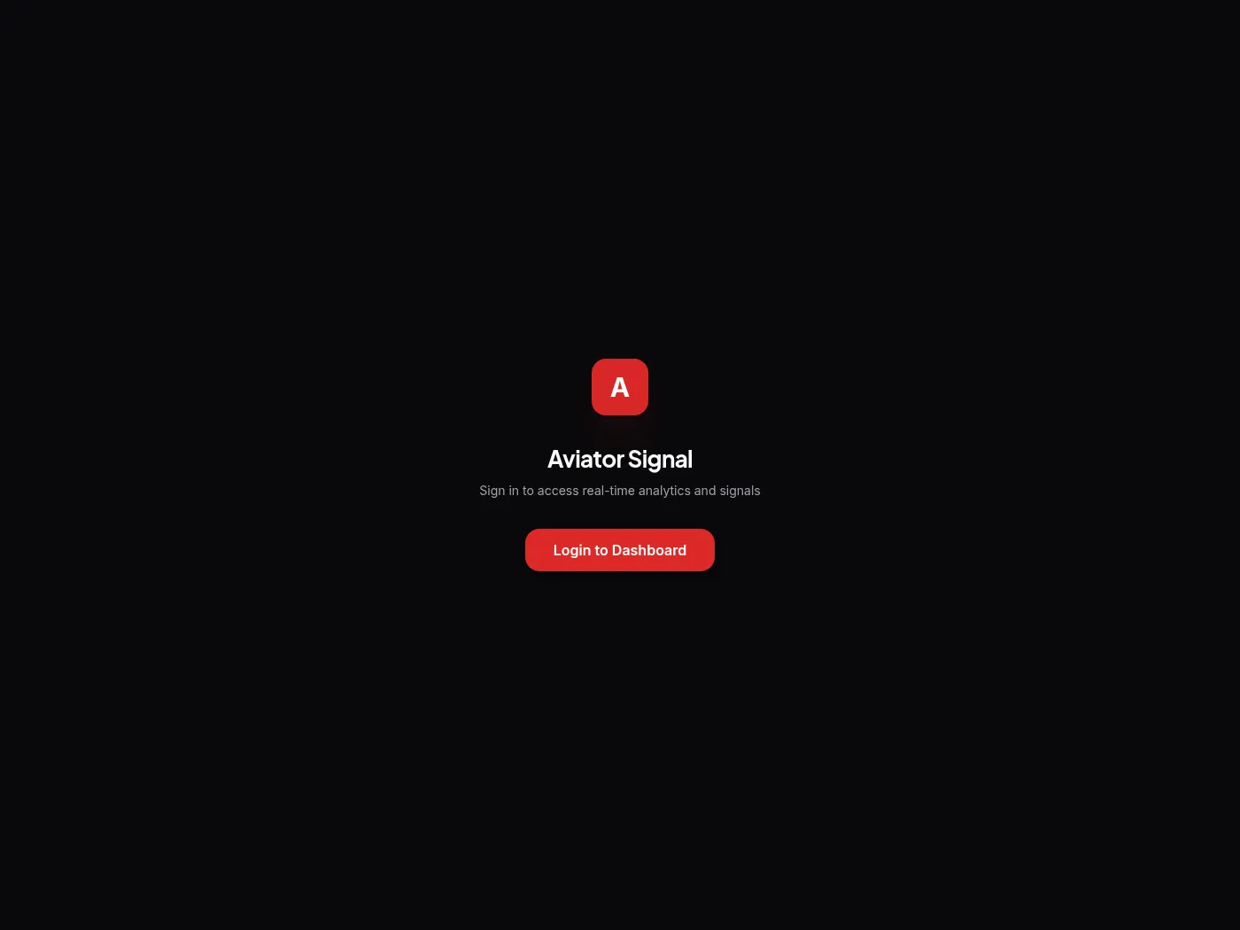 Aviator Signal