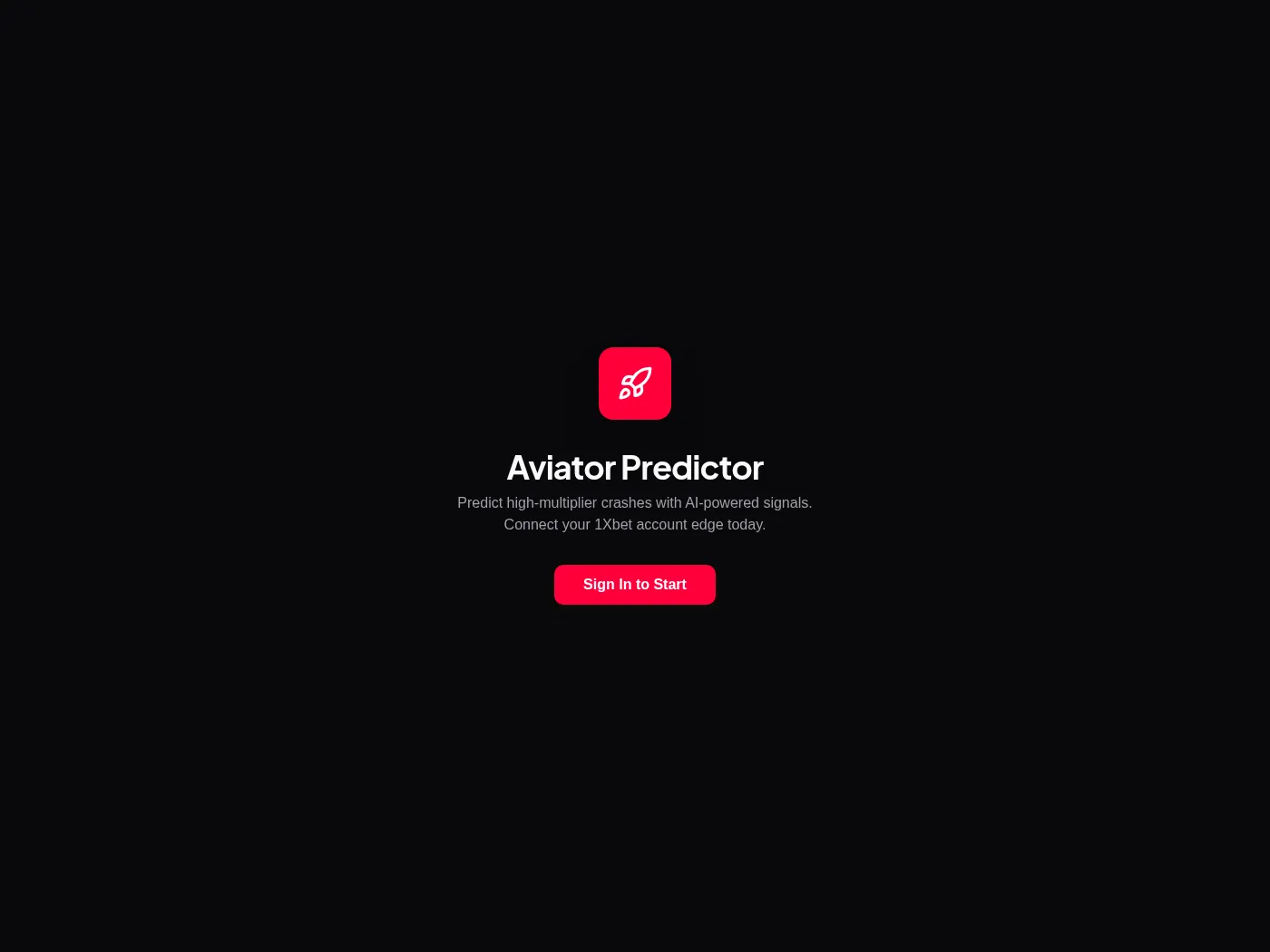 Aviator Signal Predictor