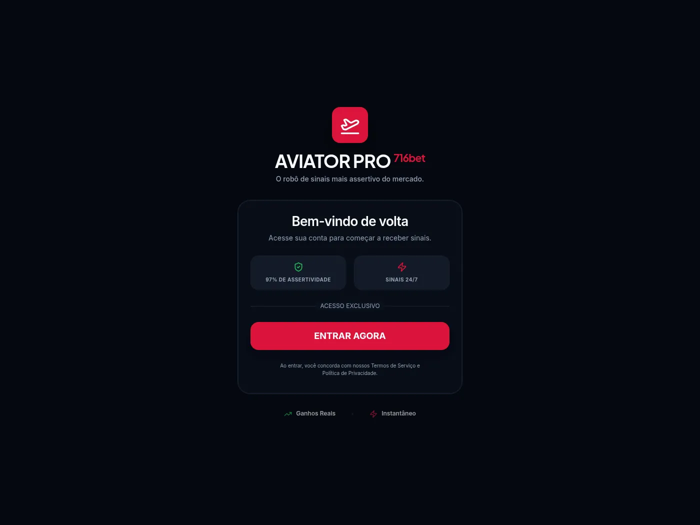 Aviator Signal Reader