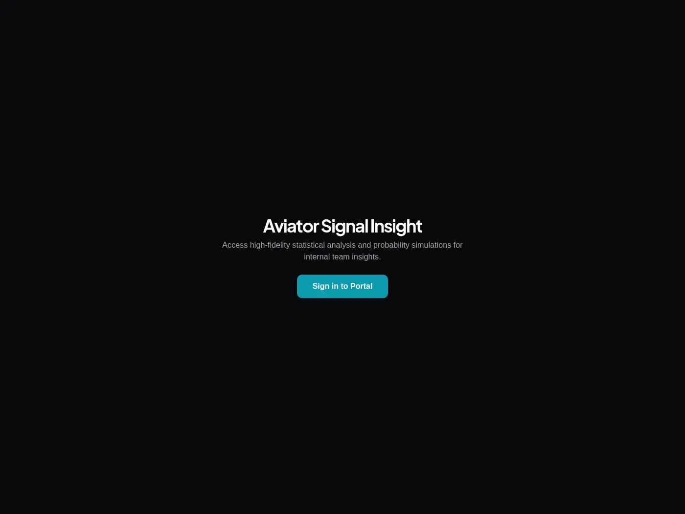 Aviator Signal Insight