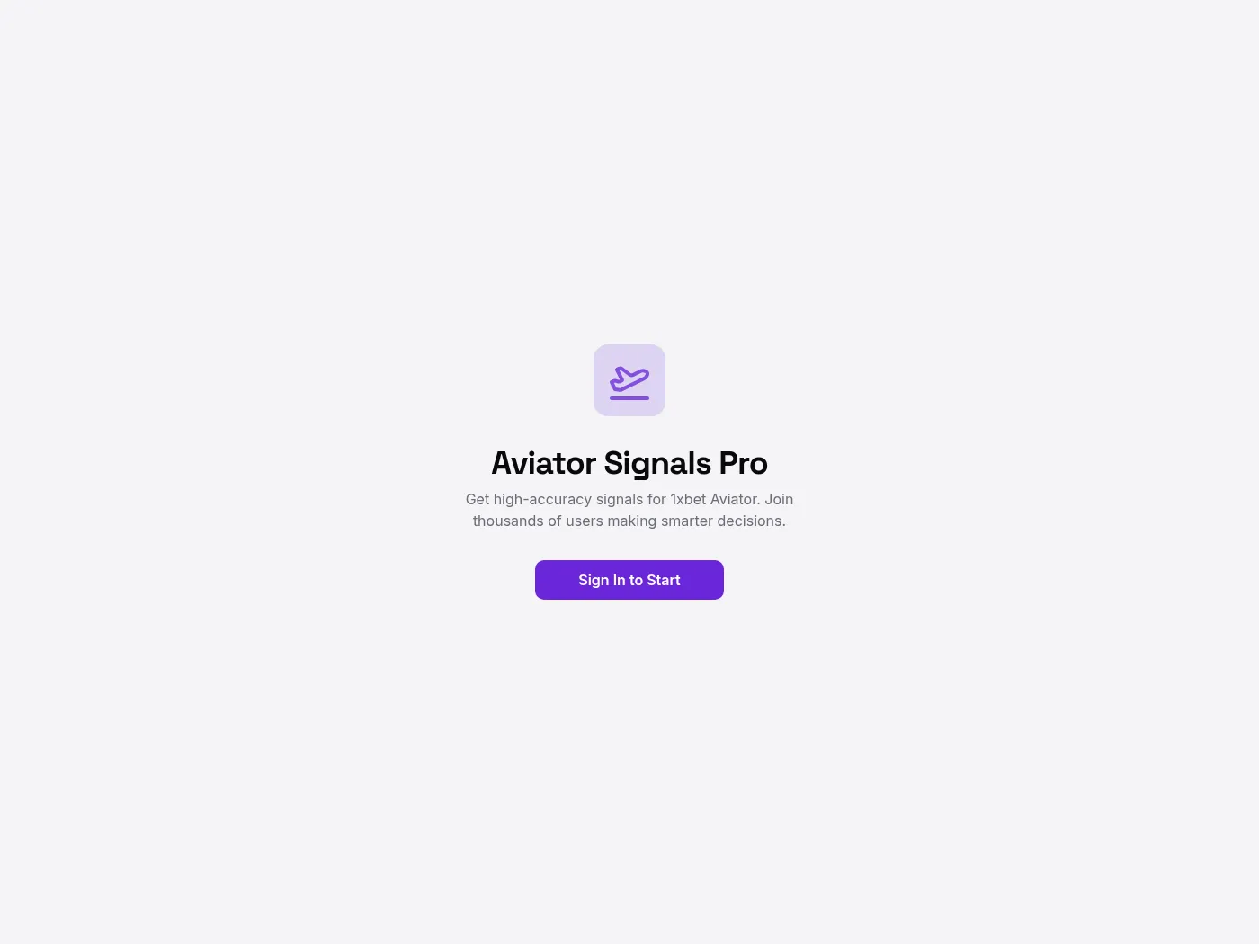 Aviator Signals Pro