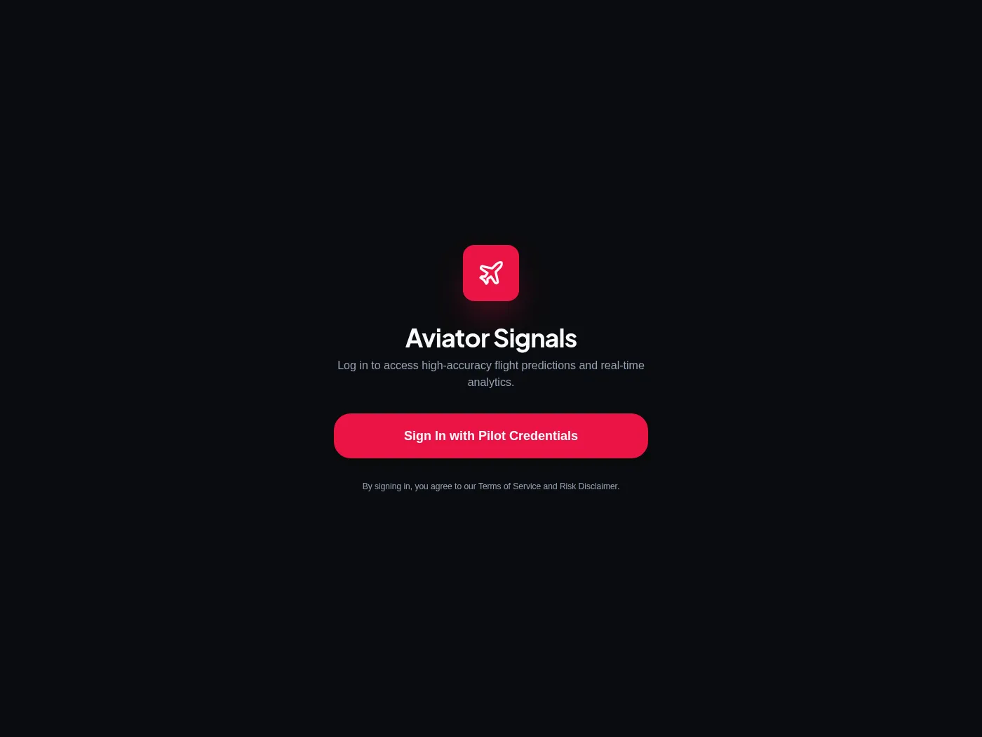 Aviator Signals