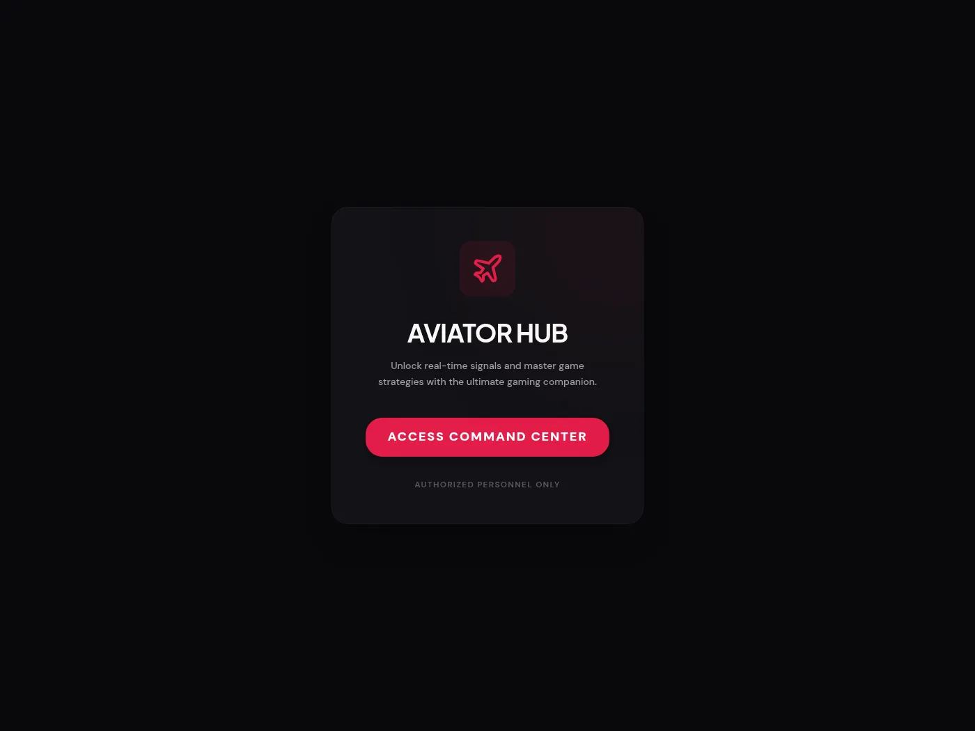 Aviator Signals Hub