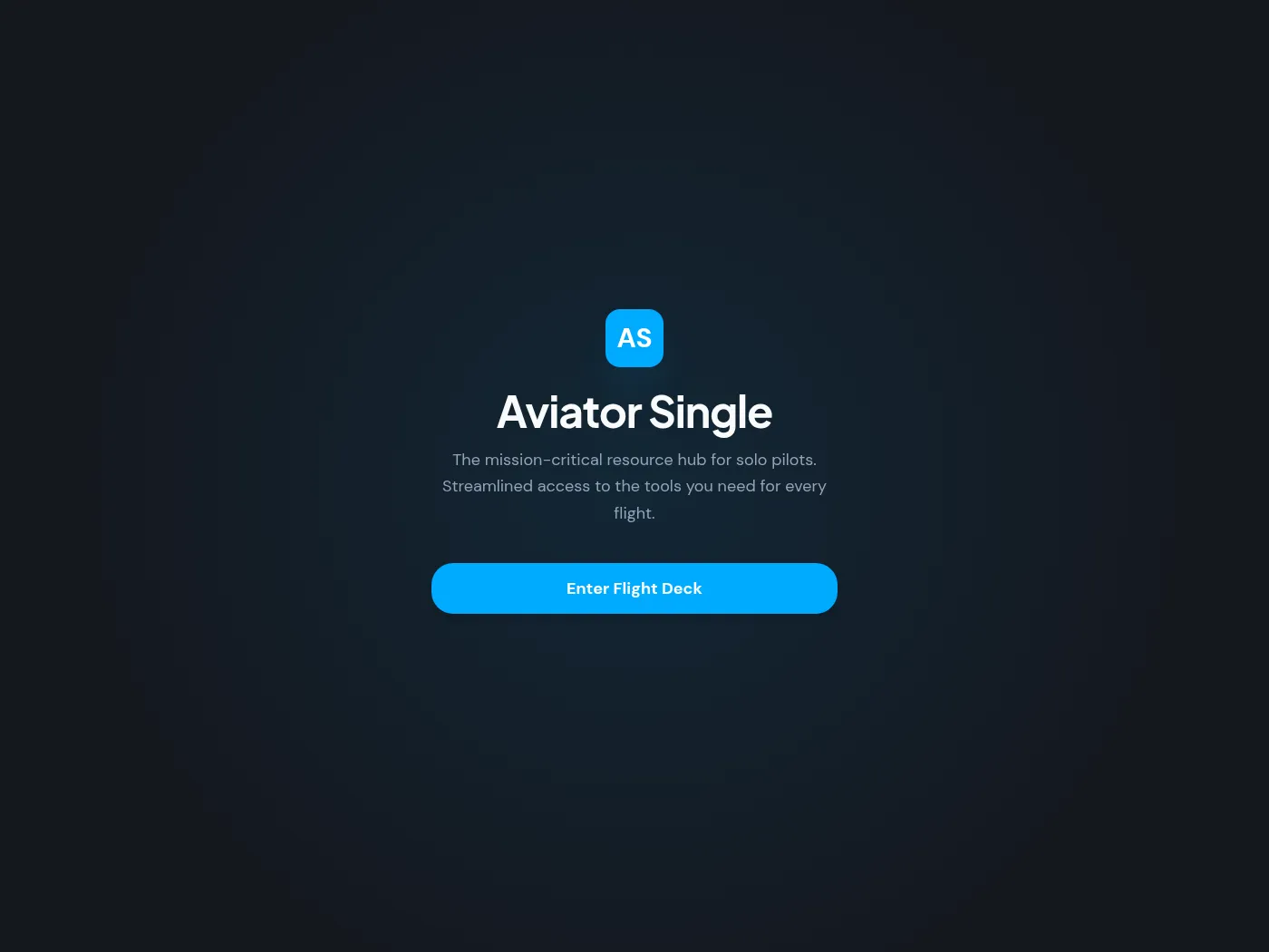 Aviator Single Portal