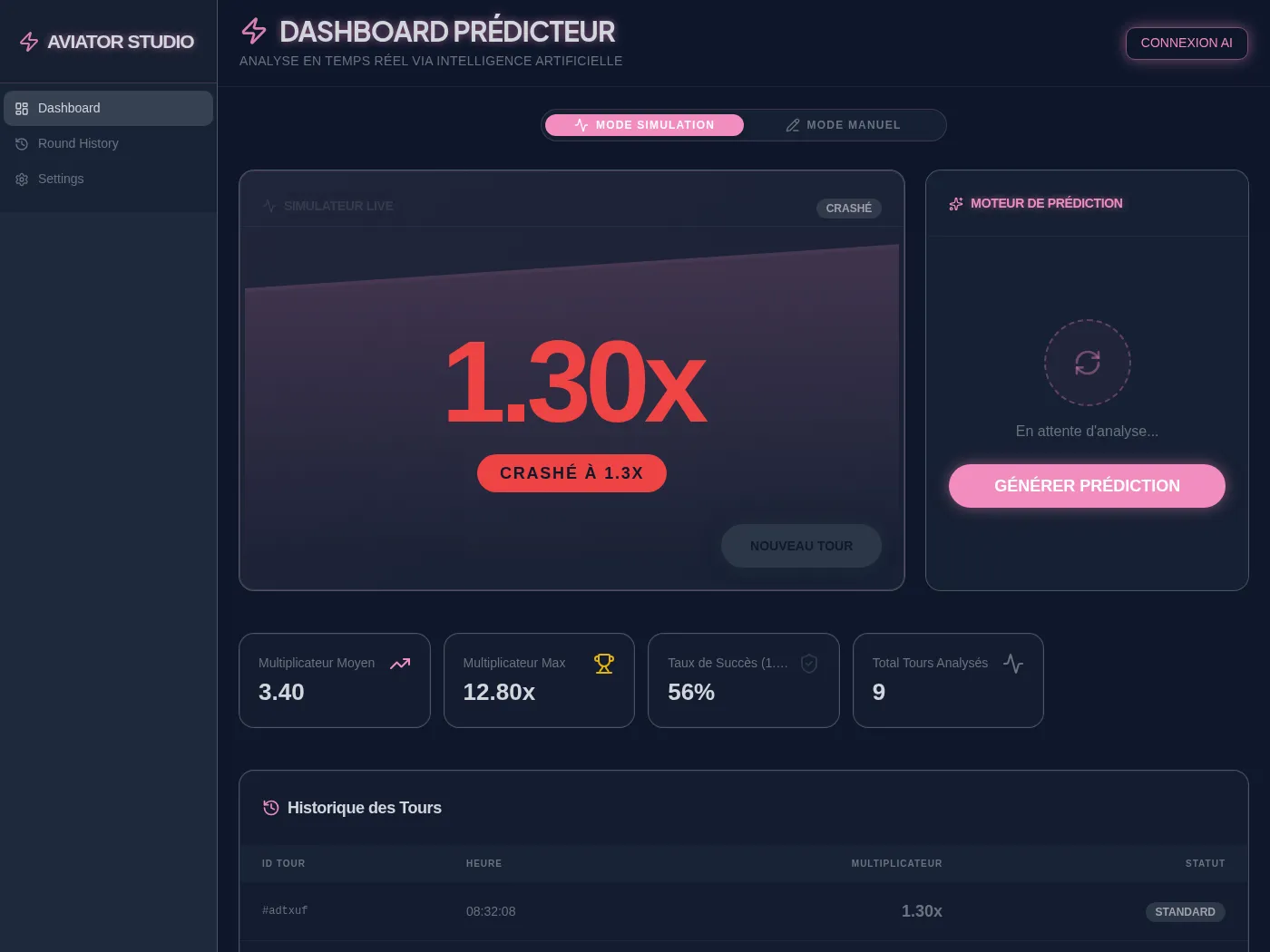 Aviator Studio Predictor