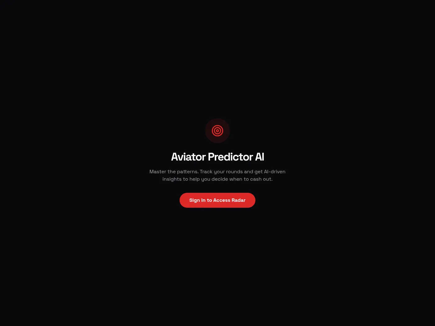 Aviator Prediction Tool