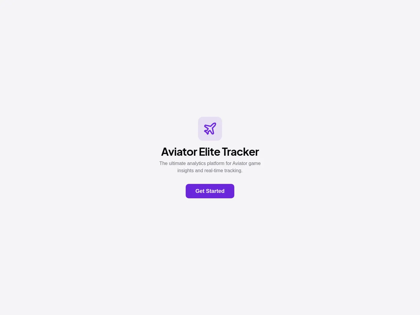 Aviator Tracker