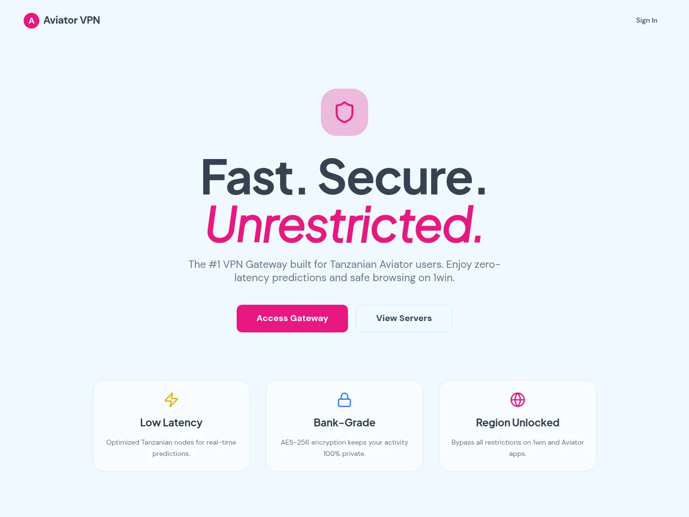 Aviator VPN Gateway