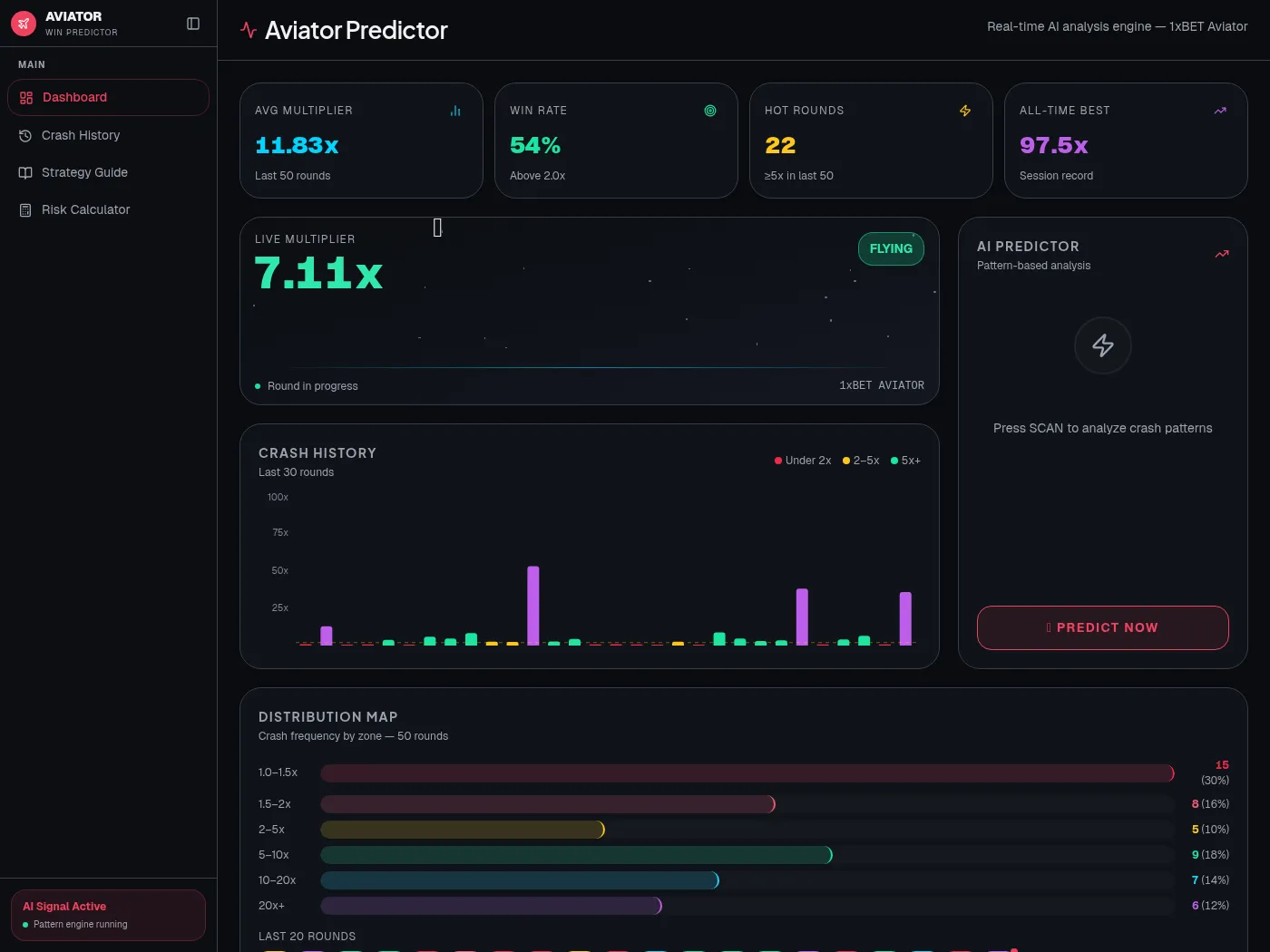 Aviator Win Predictor