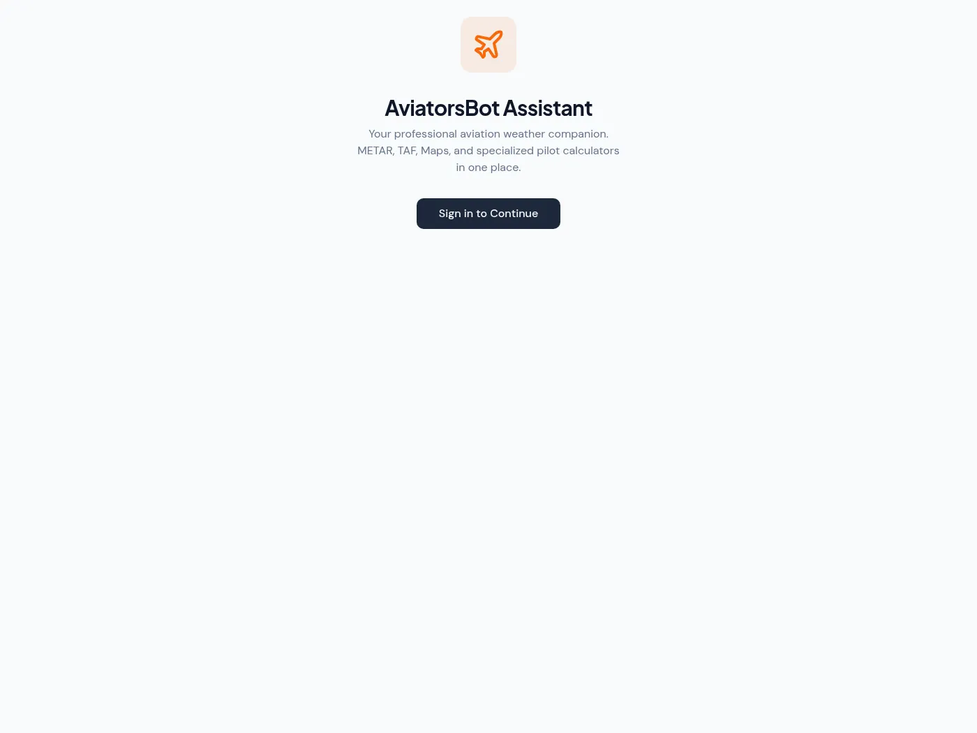AviatorsBot Assistant
