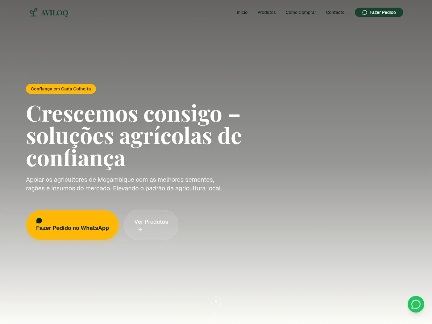 AVILOQ Agro Website