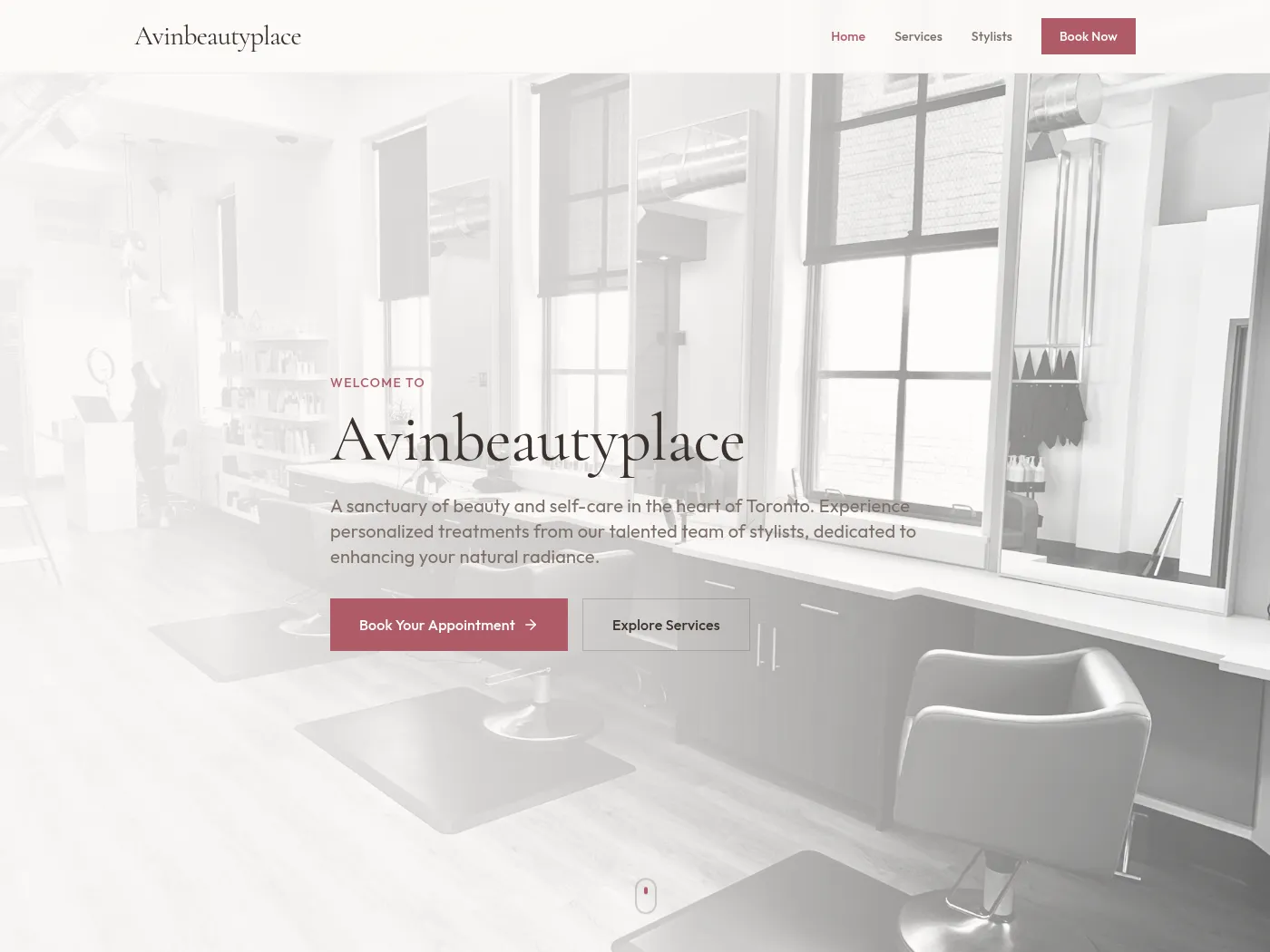 Avinbeautyplace Landing