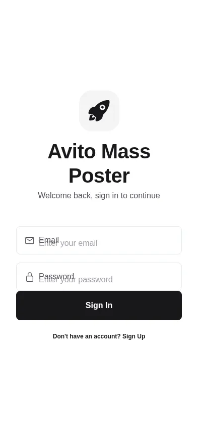 Avito Mass Poster