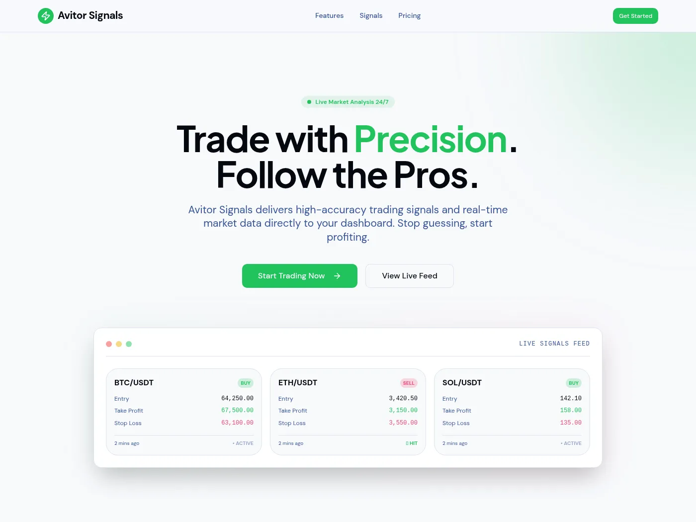 Avitor Signals