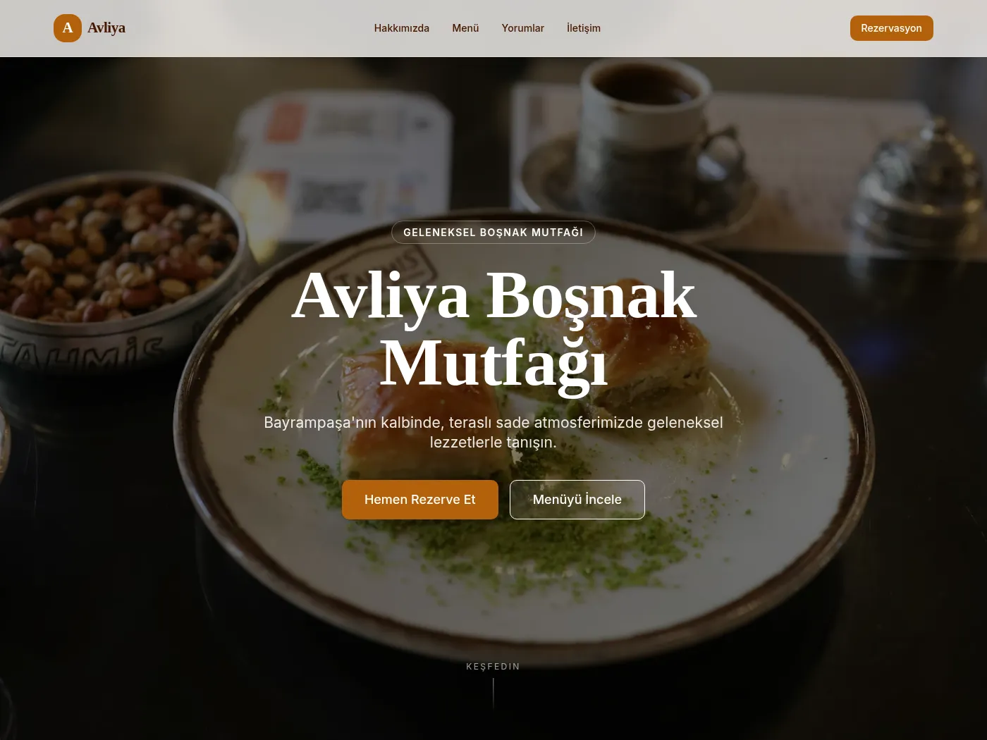 Avliya Bosnak Kitchen