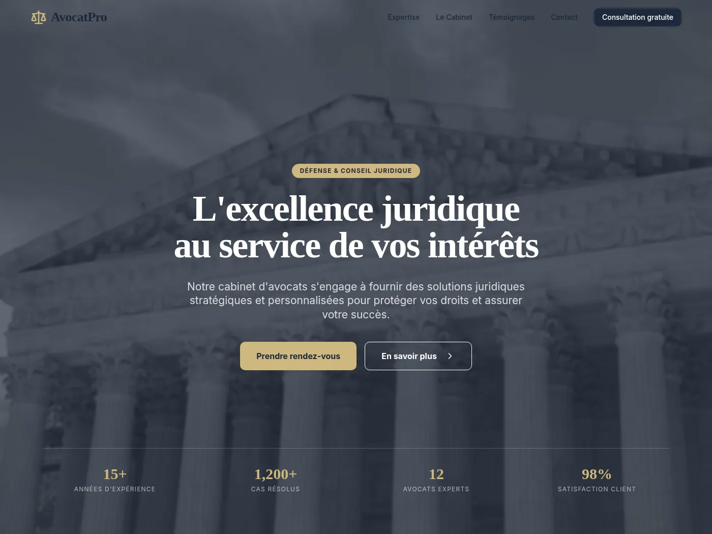 AvocatPro Site
