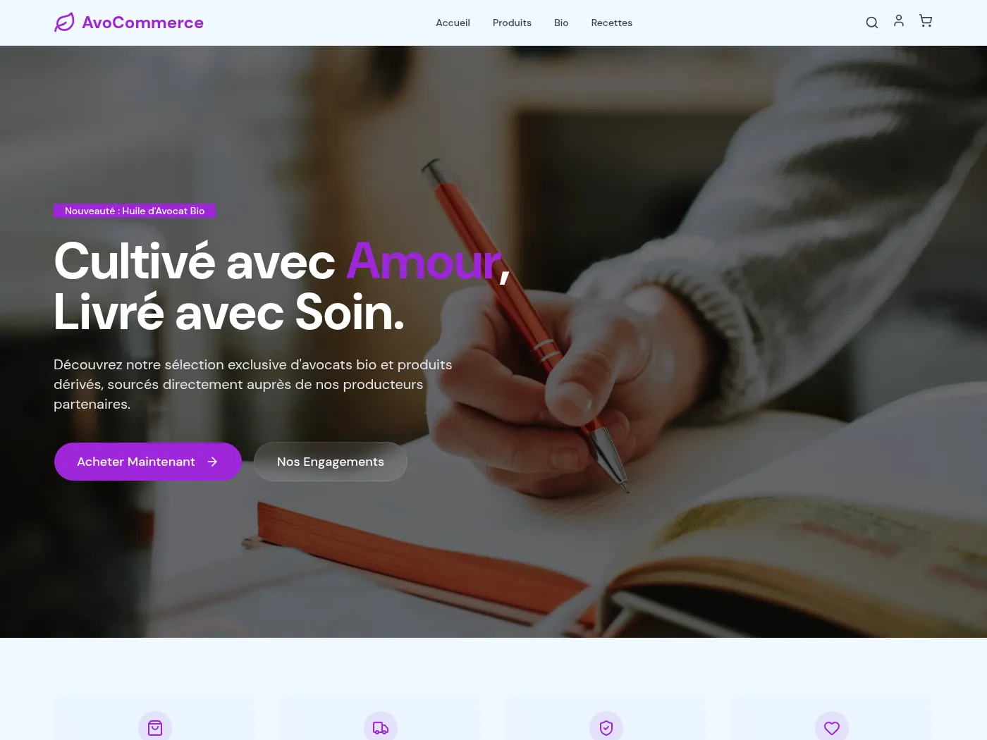 AvoCommerce Modern Shop