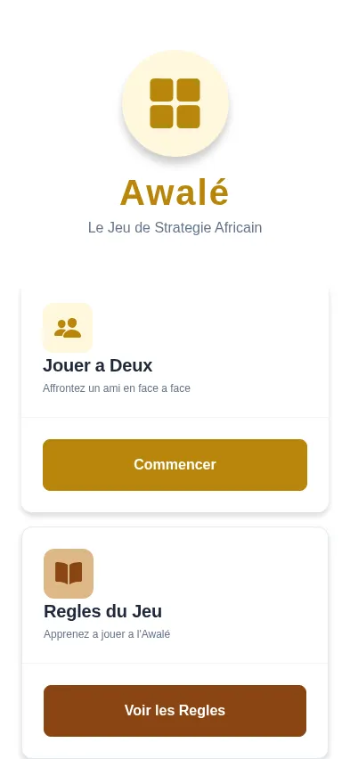 Awalé Android Game