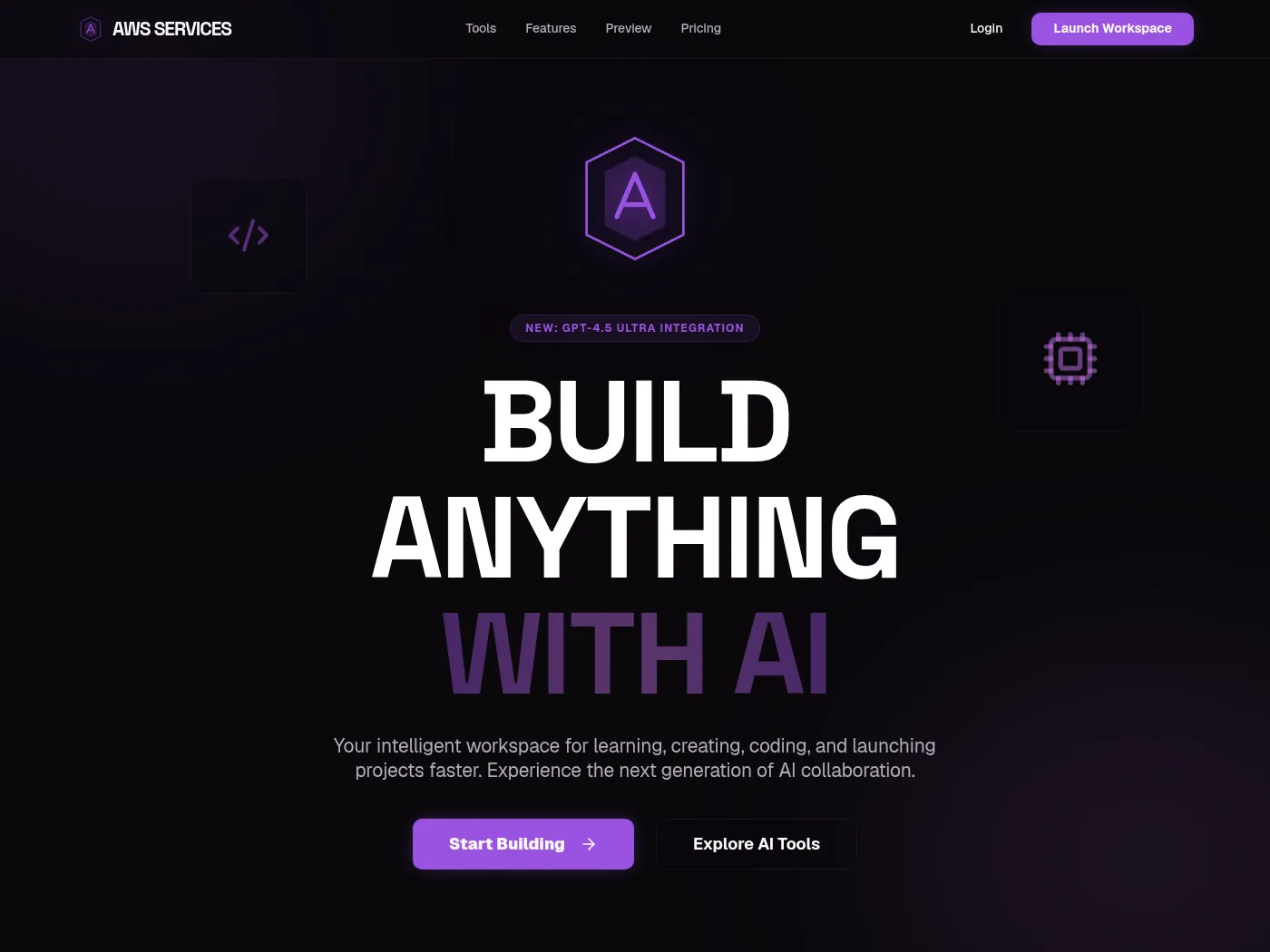 AWS Services AI Platform