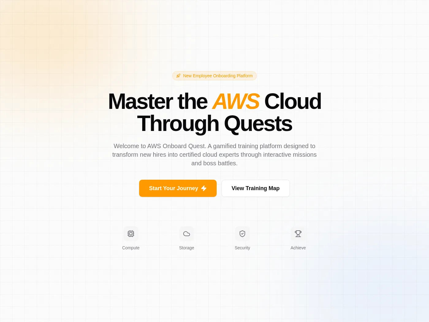 AWS Onboard Quest
