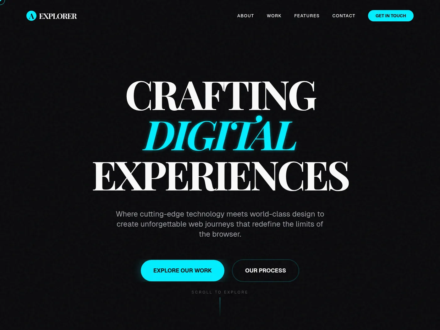 Awwwards Landing Explorer