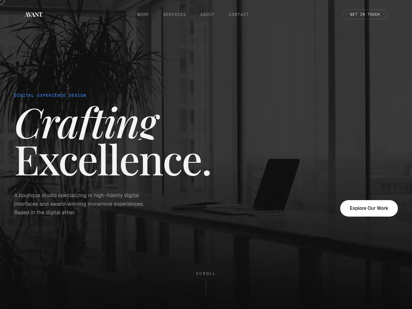 Awwwards-Inspired Web Gallery
