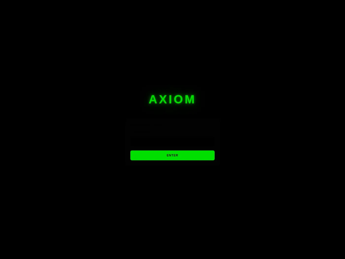 Axiom Life Tracker