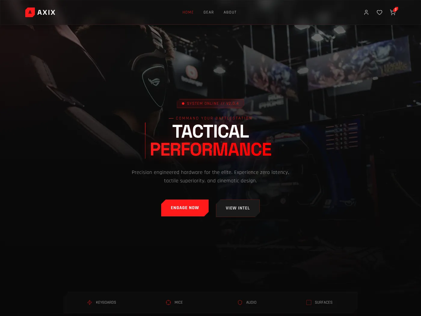 Axix Cyber 3D Storefront