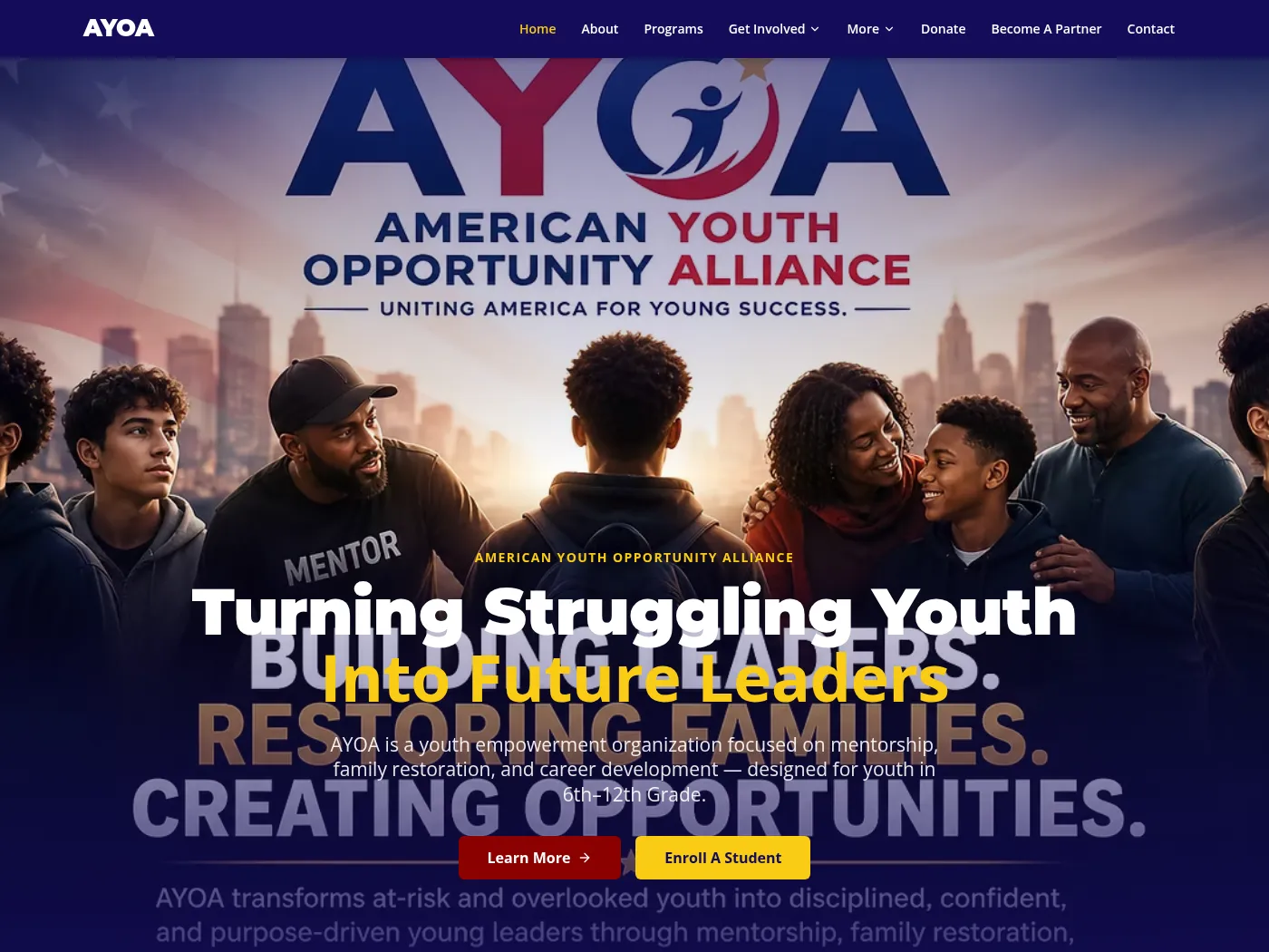 Ayoa Portfolio Site