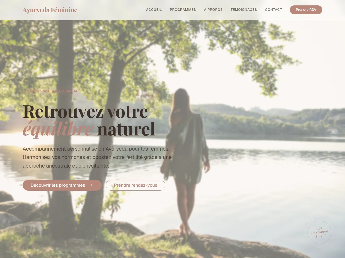Ayurveda Féminine Web