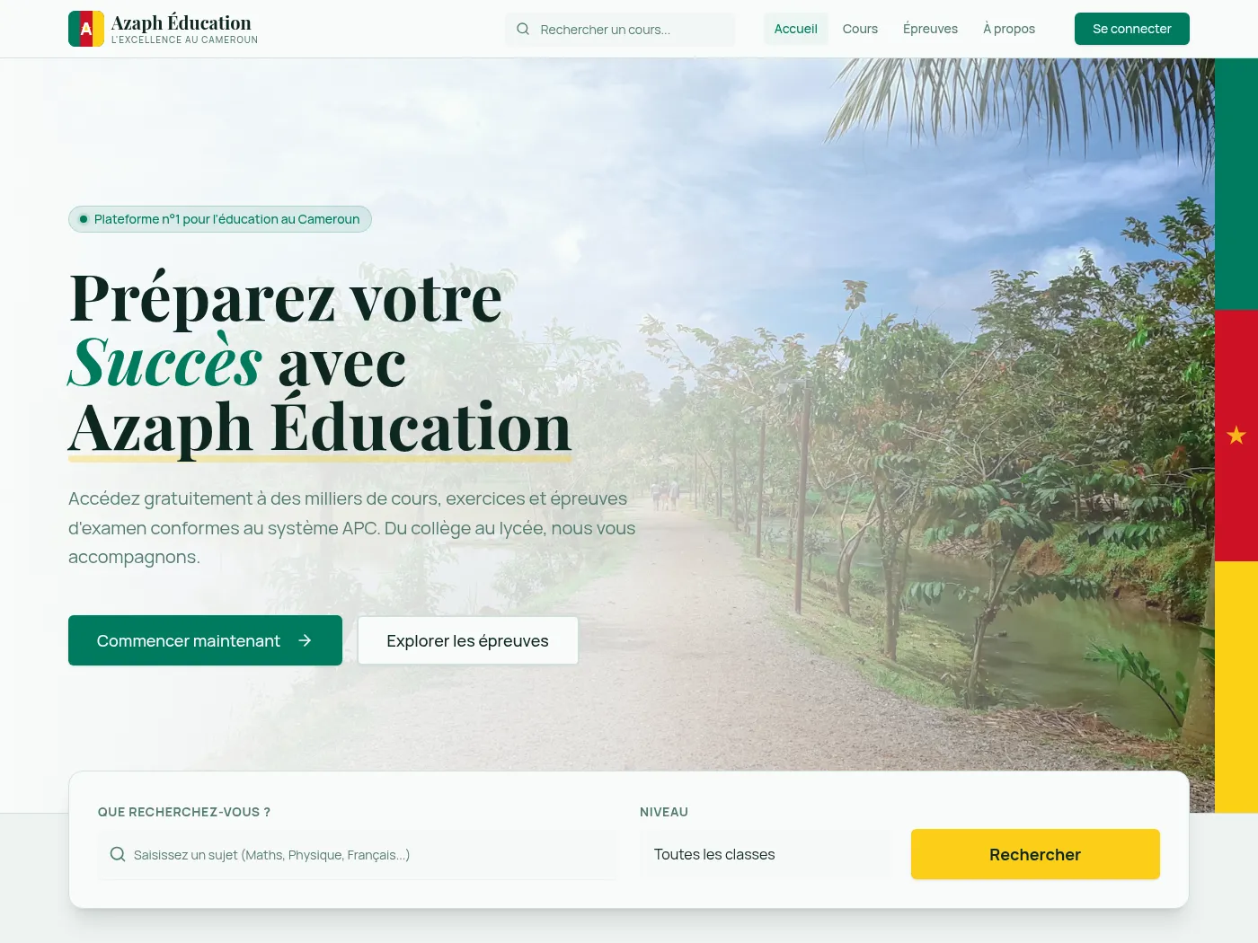 Azaph Éducation Platform