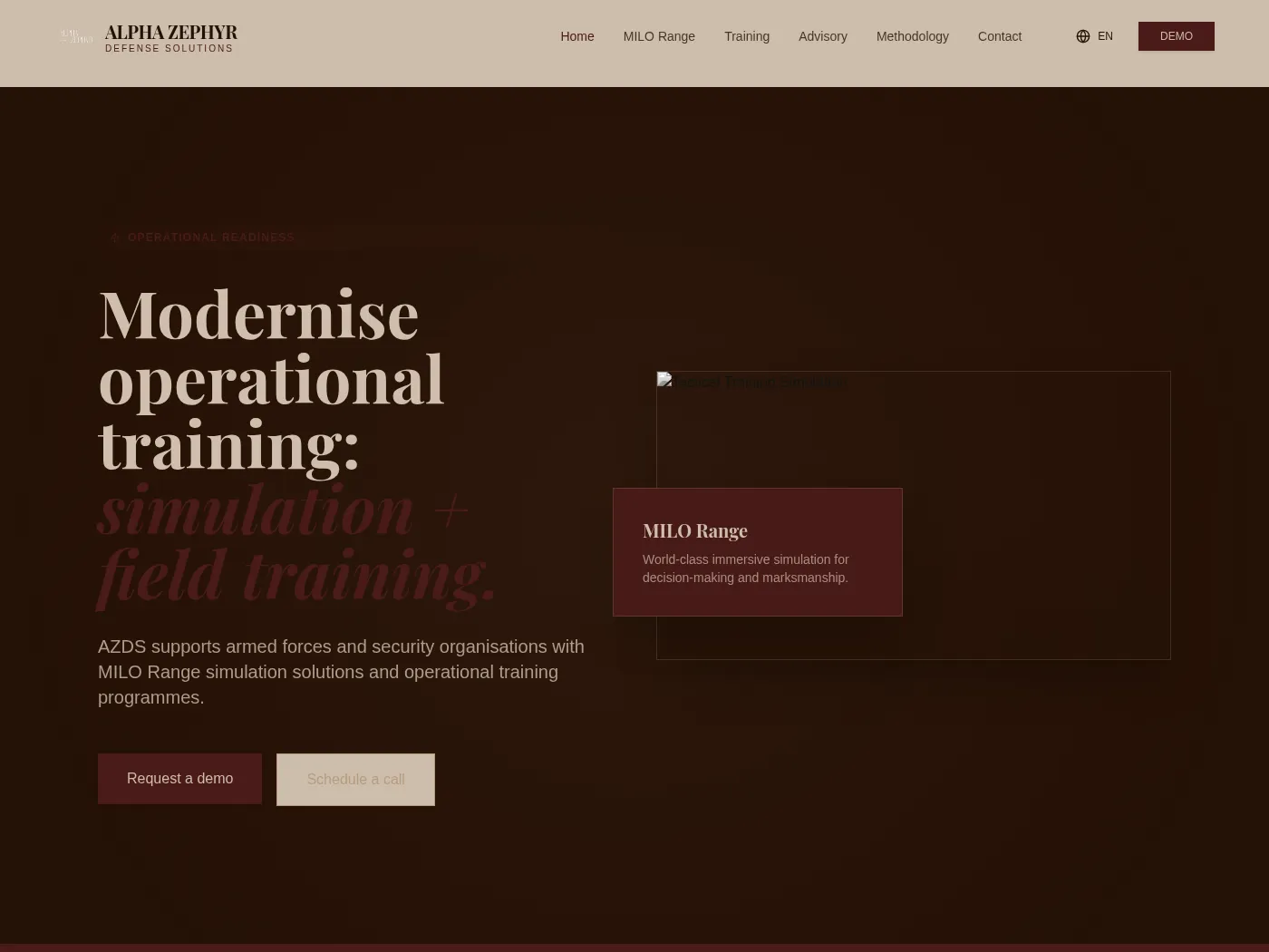 AZDS Capability Website