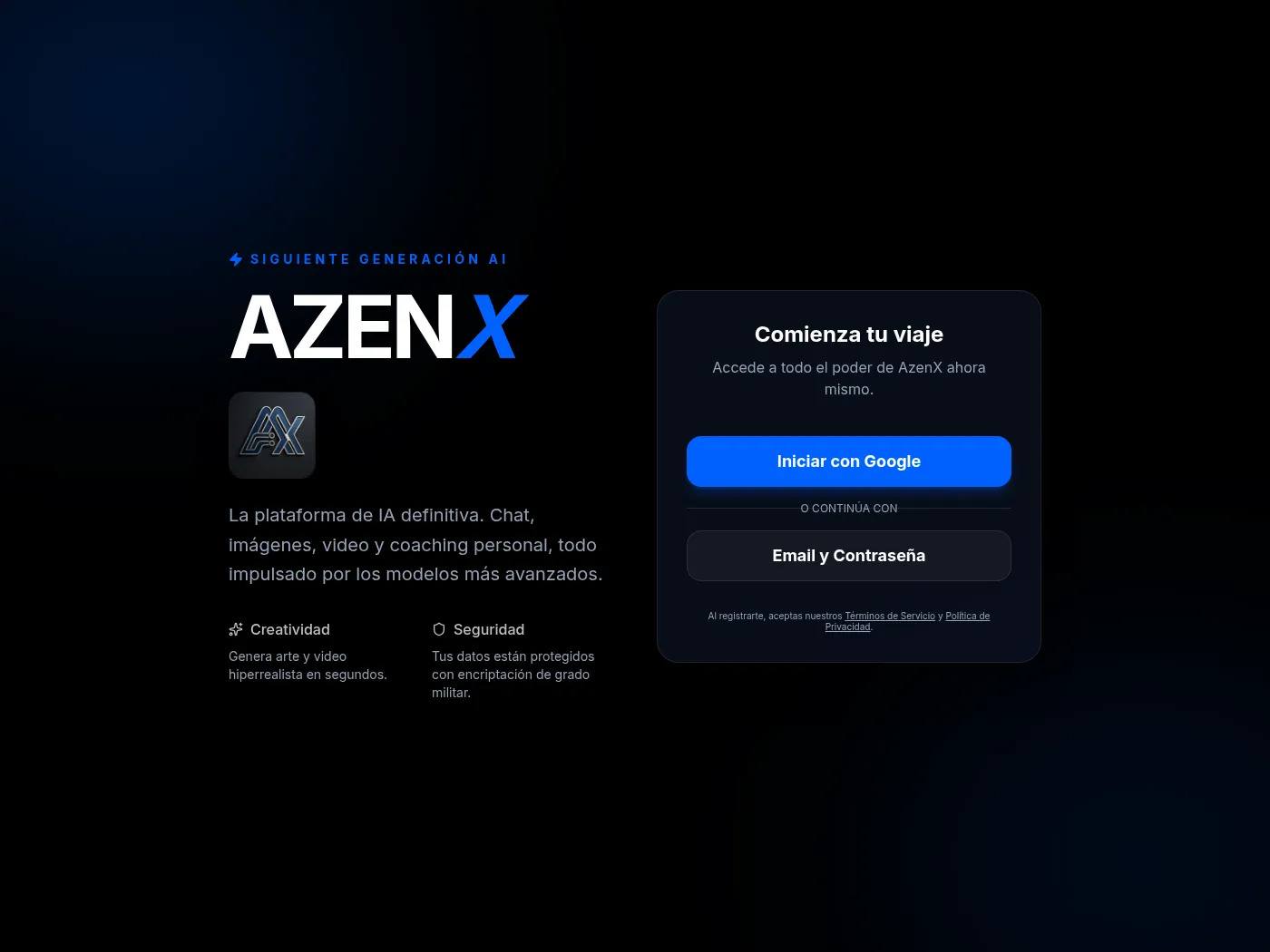 AzenX AI App