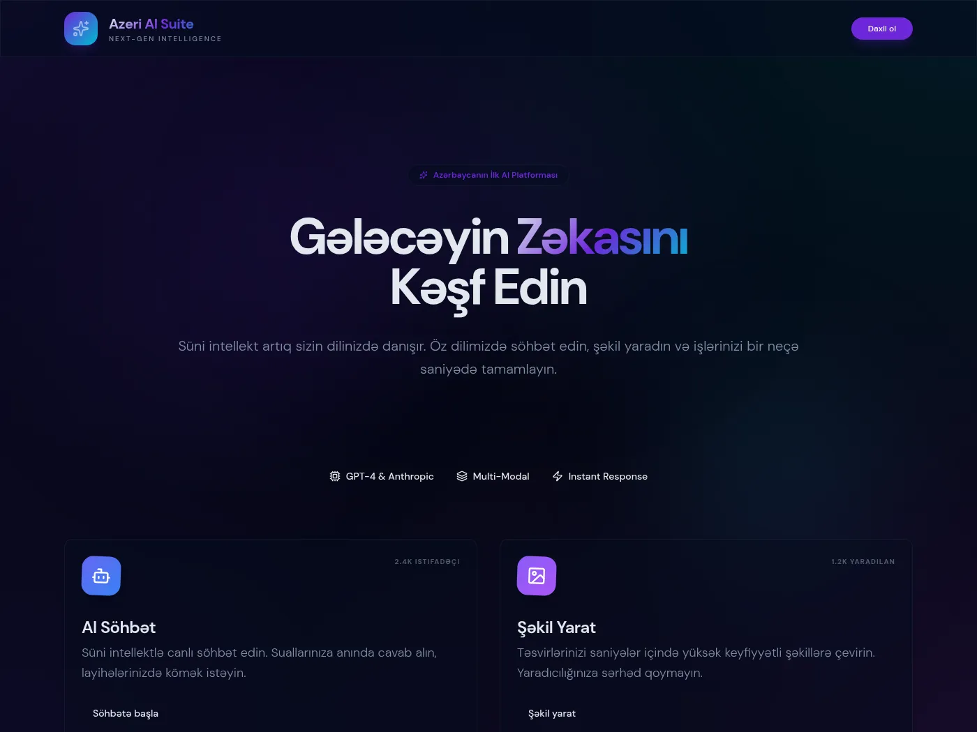 Azeri AI Suite