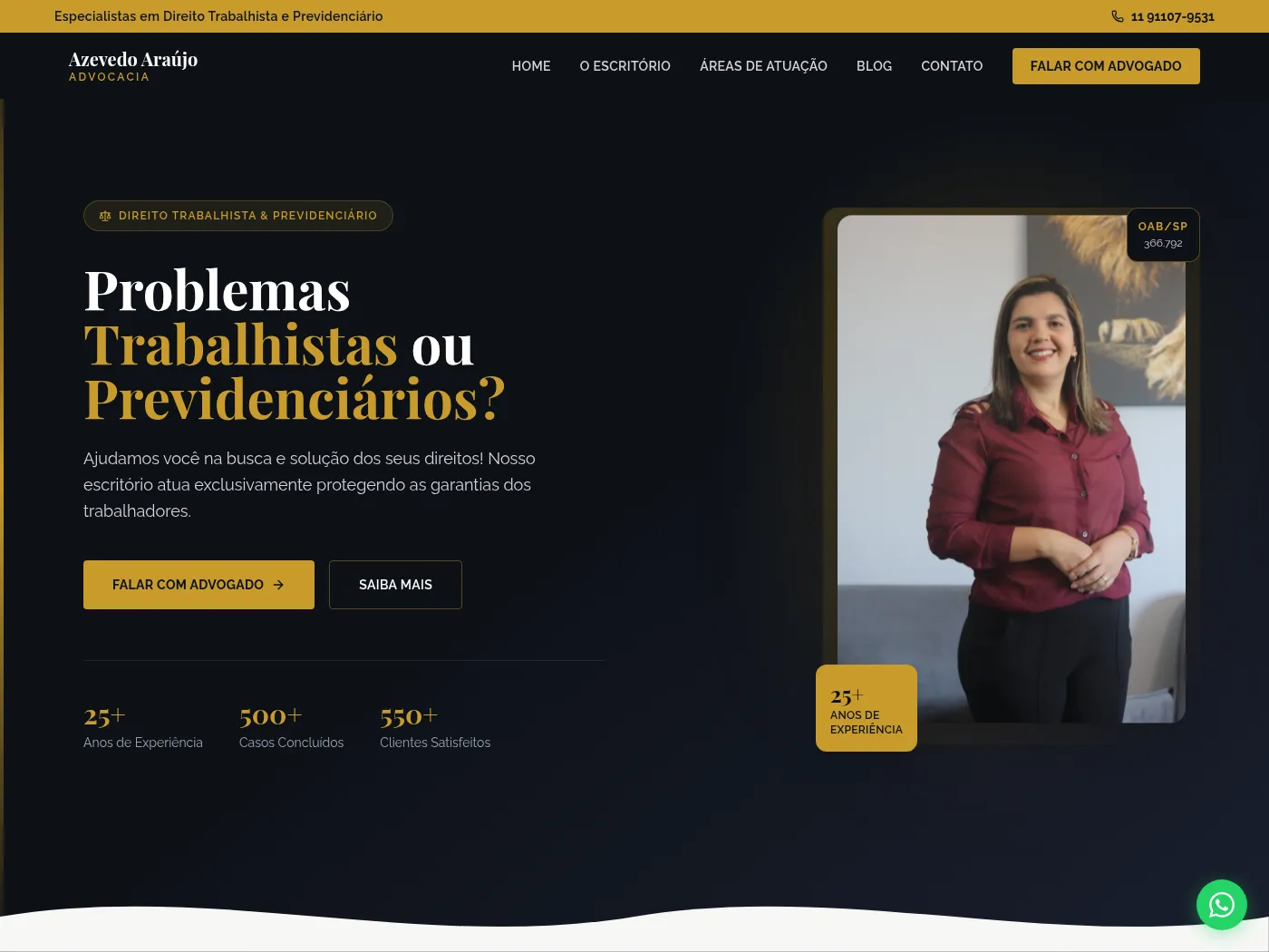 Azevedo Advocacia Clone