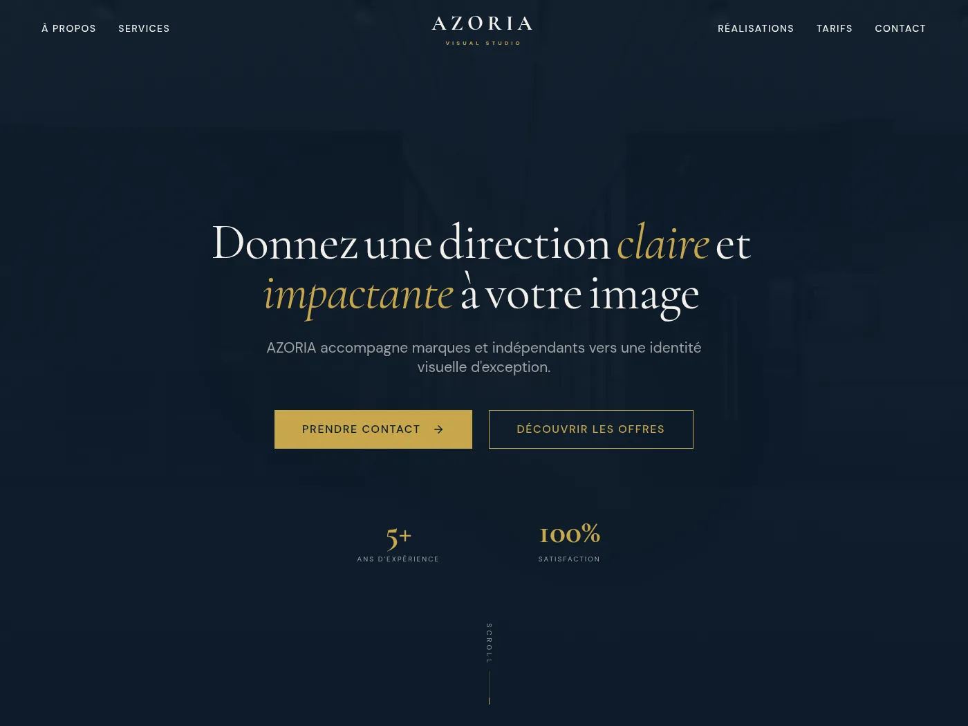 AZORIA Premium One-Page