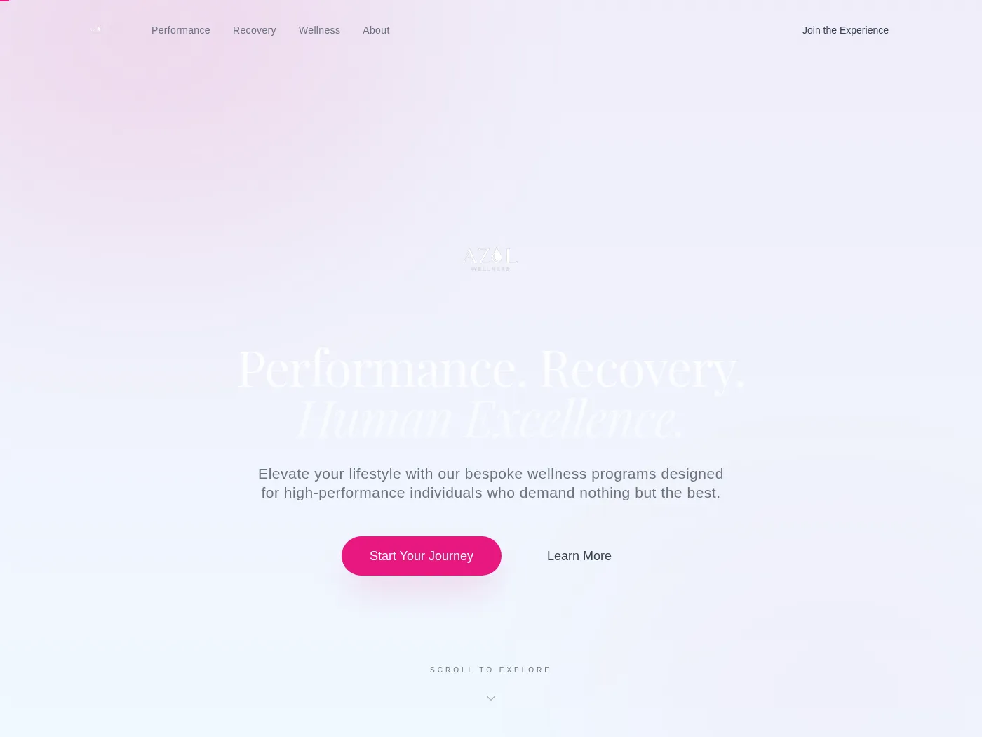 AZUL Wellness Site