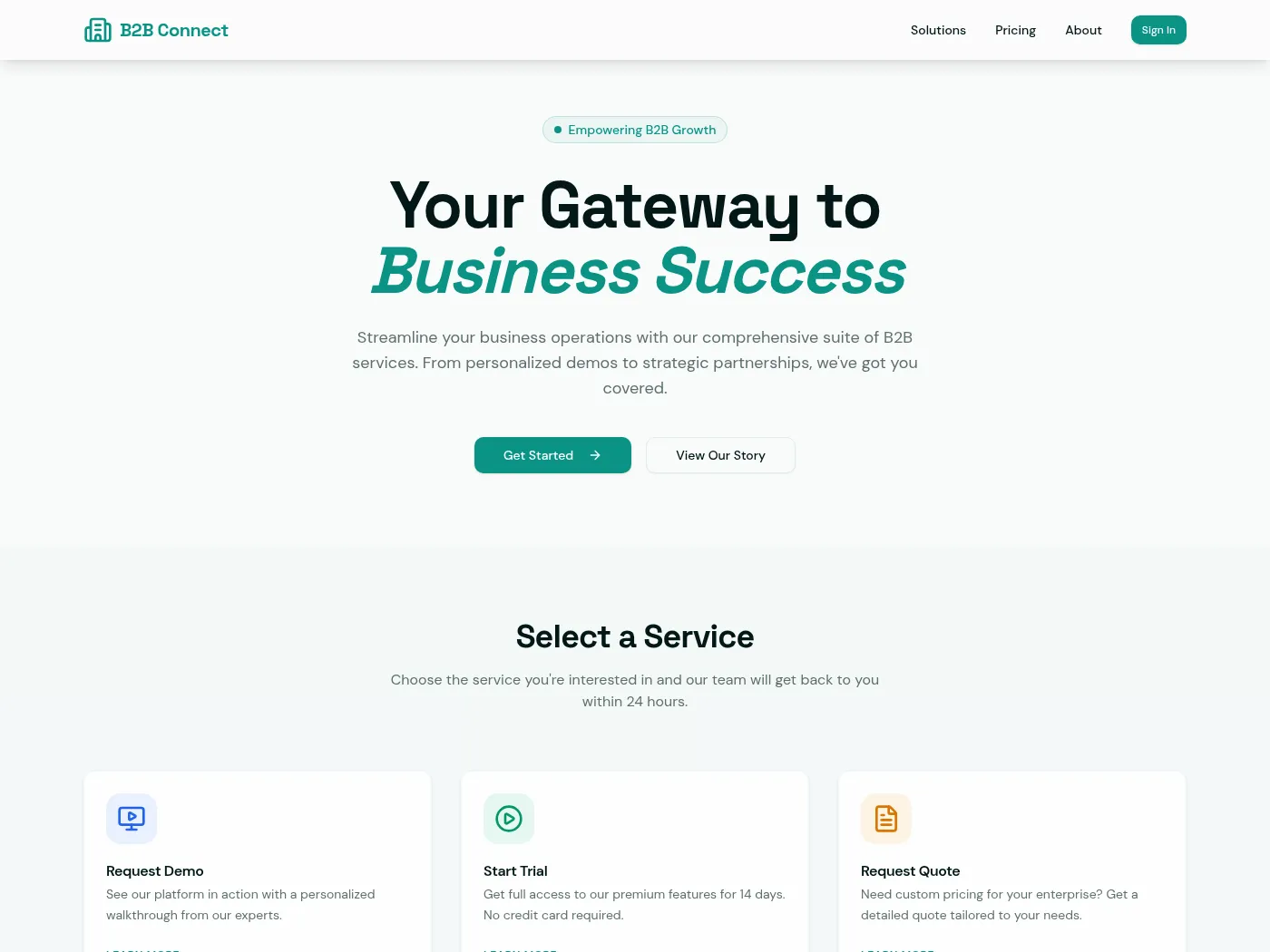 B2B Connect Hub