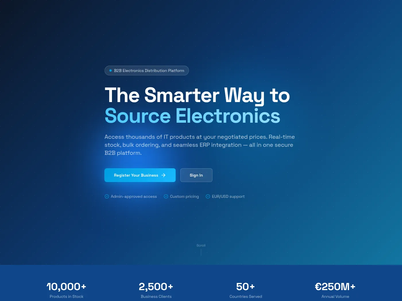 TradeHub B2B Marketplace