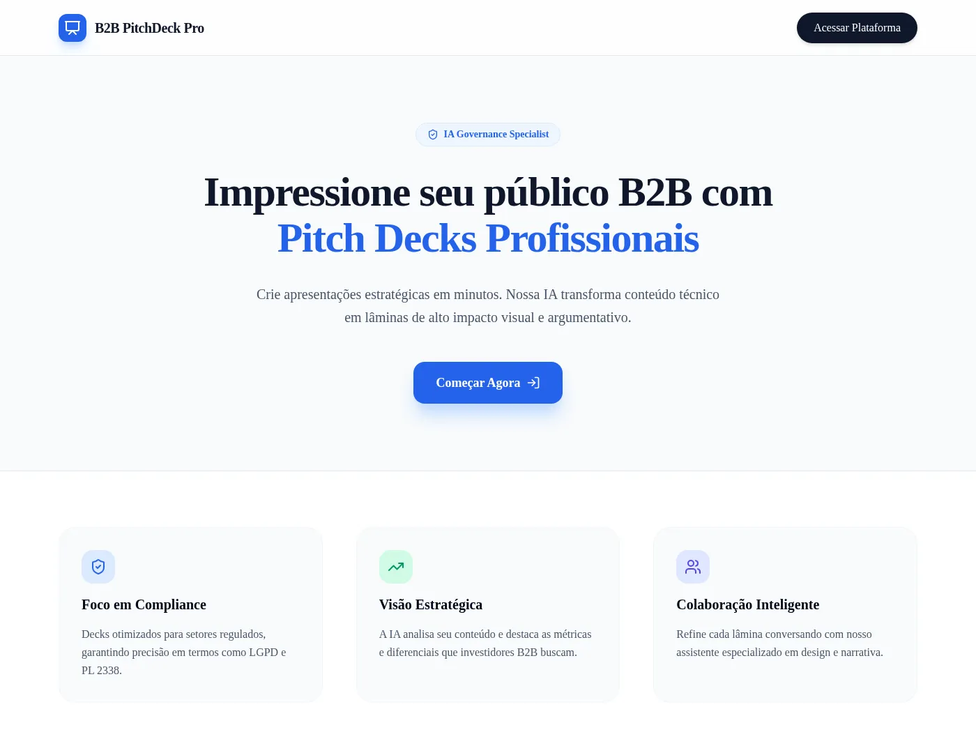 B2B PitchDeck Pro