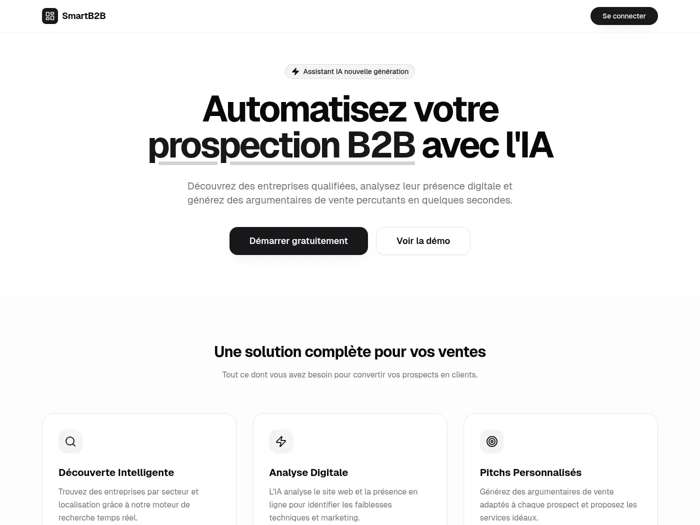 Smart B2B Prospect Assistant