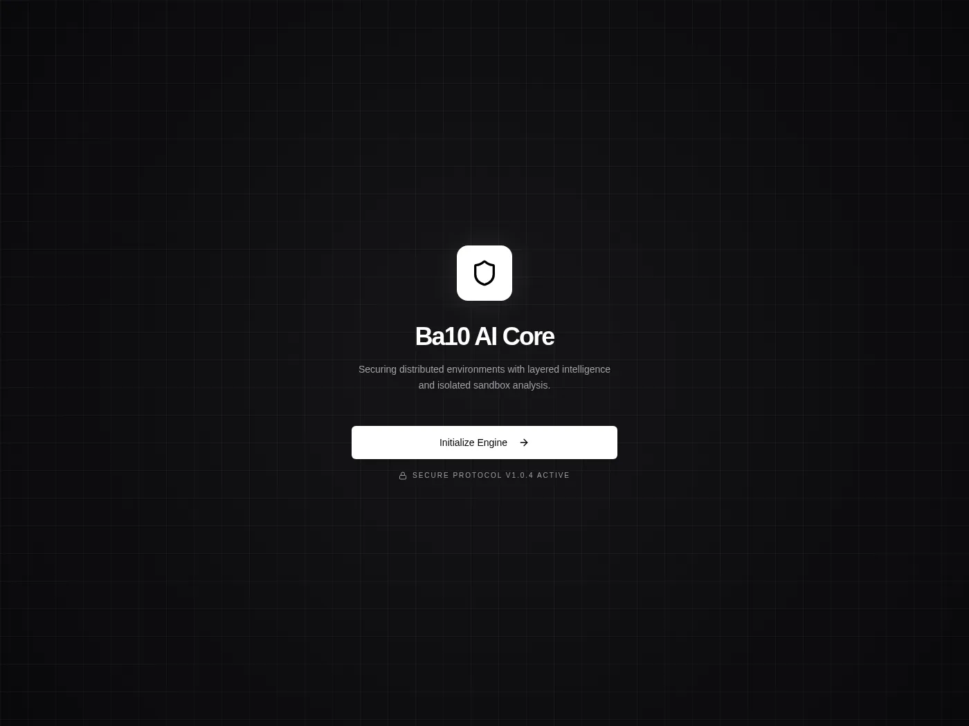 Ba10 AI Security Core