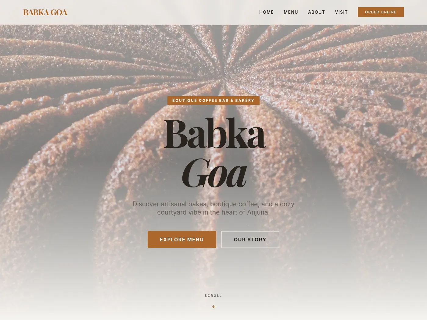 Babka Goa Website