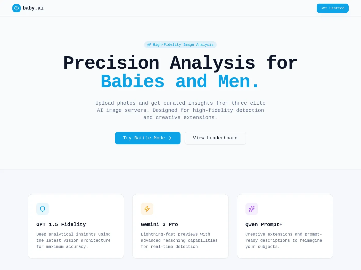 Baby.AI Photo Analyzer