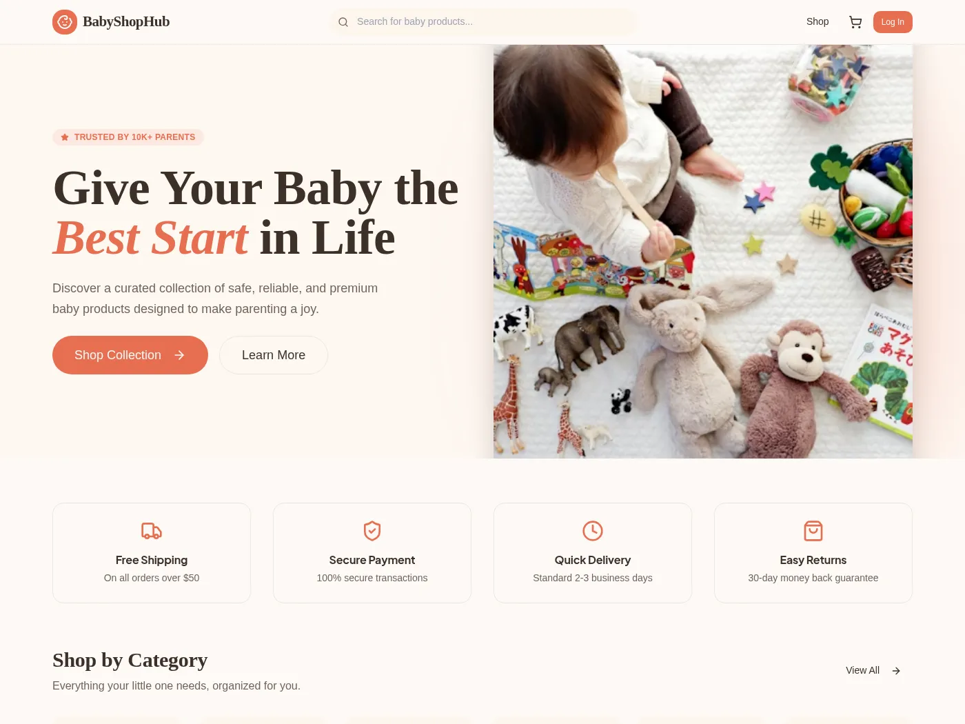 BabyShopHub Platform