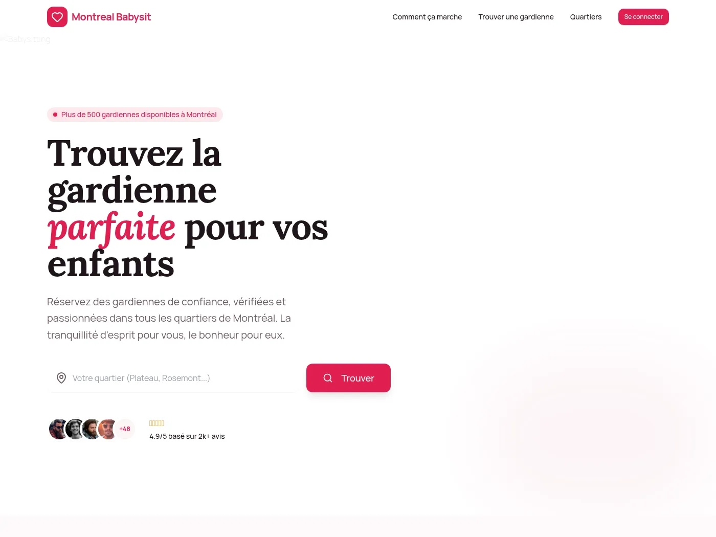 Montreal Babysit Connect