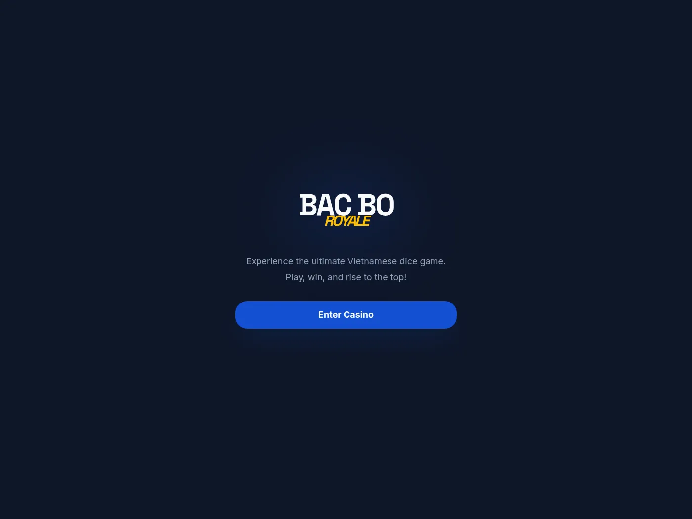 Bac Bo Dice Game