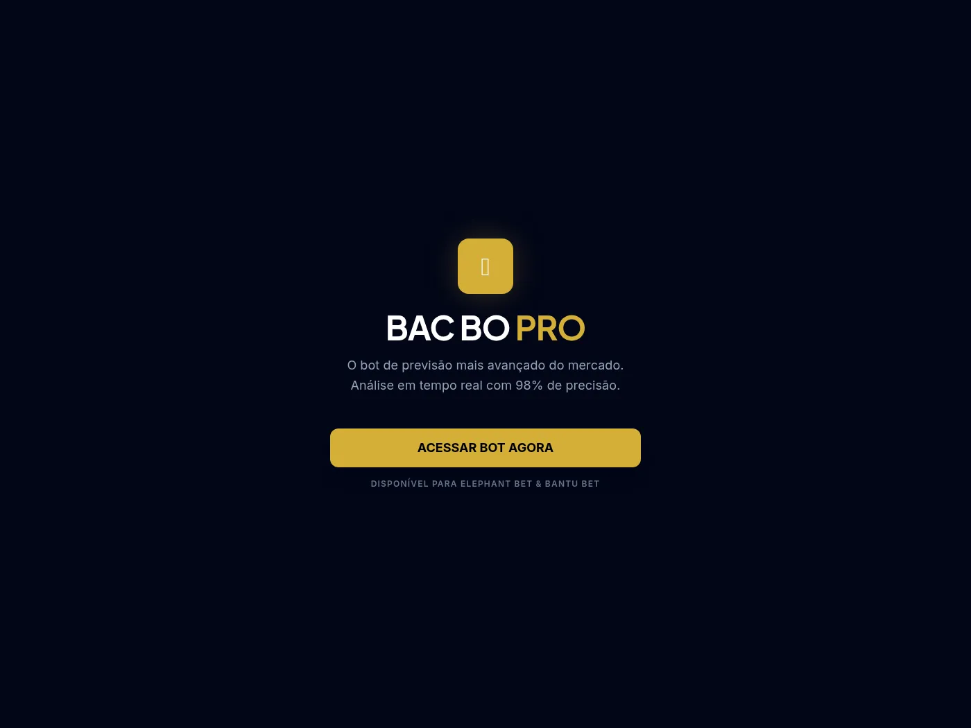 Bac Bo Prediction Bot