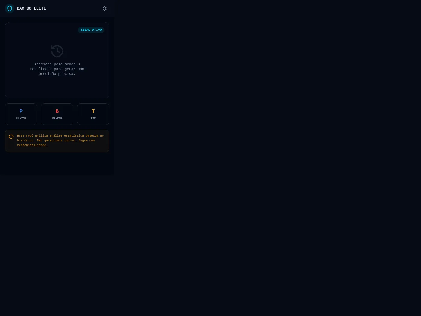 Bac Bo Predictor Bot