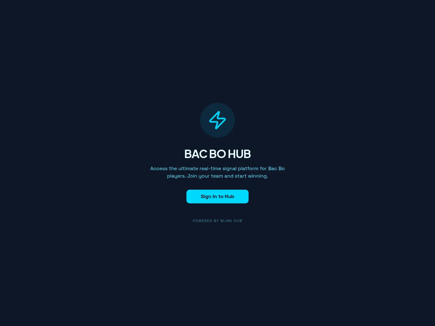 Bac Bo Signal Hub